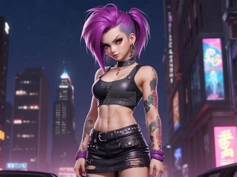 Sexy Punk Lady By Danielbdesigns On Deviantart