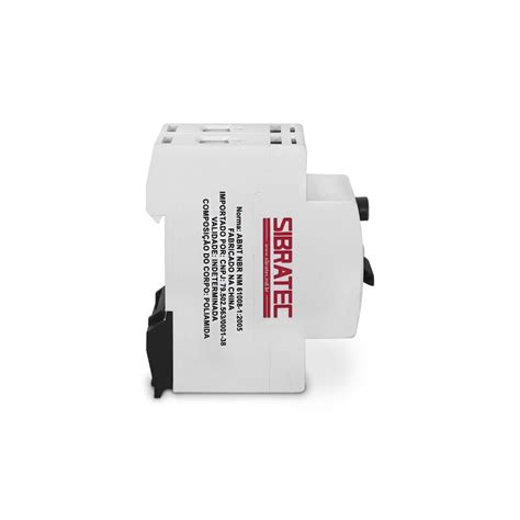 Loja MegaLuz Materiais Elétricos Hidráulicos e Iluminação DR Bipolar Polos A Branco