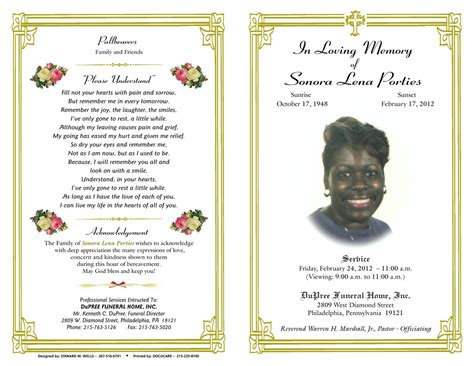 Obituary Borders And Frames