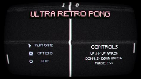 Ultra Retro Pong By Edwdev