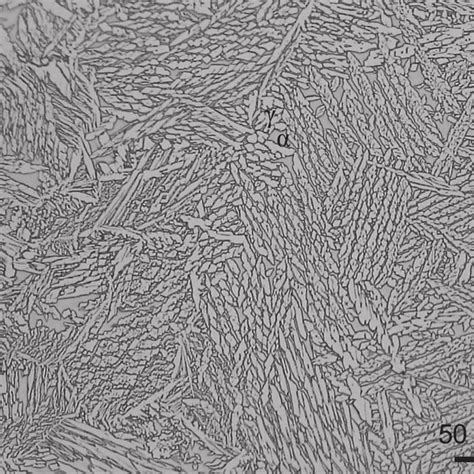 Microstructure Of The Fabricated Multi Pass Weld Metal Download Scientific Diagram