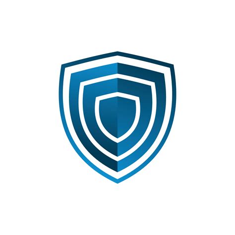 Blue Secure Shield Logo Design 11151283 Vector Art At Vecteezy