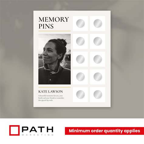 Memory Pins Path Marketing
