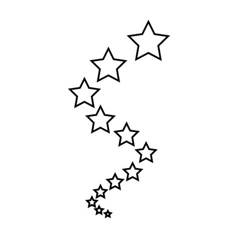 étoile Icône Vecteur Scintillait Illustration Signe éclat Symbole