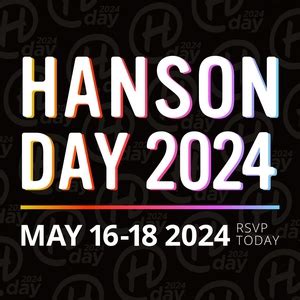 Hanson Tour 2024 Dates Arden Brigida