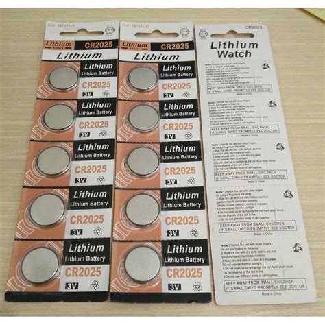 Jual BATERAI BATRAI BATRE KOIN KANCING CR CR V Lithium Battery Baterai Remot Mobil Jam
