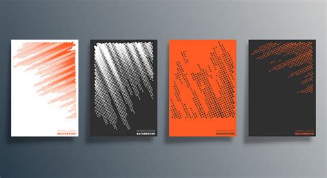 전단지 포스터 브로셔 커버 배경 벽지 타이포그래피 또는 기타 인쇄 제품을 위한 최소한의 하프톤 디자인 벡터 일러스트레이션 0명에