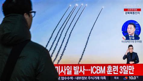 Corea Del Norte Lanza Varios Misiles De Crucero Desde Su Costa Oriental