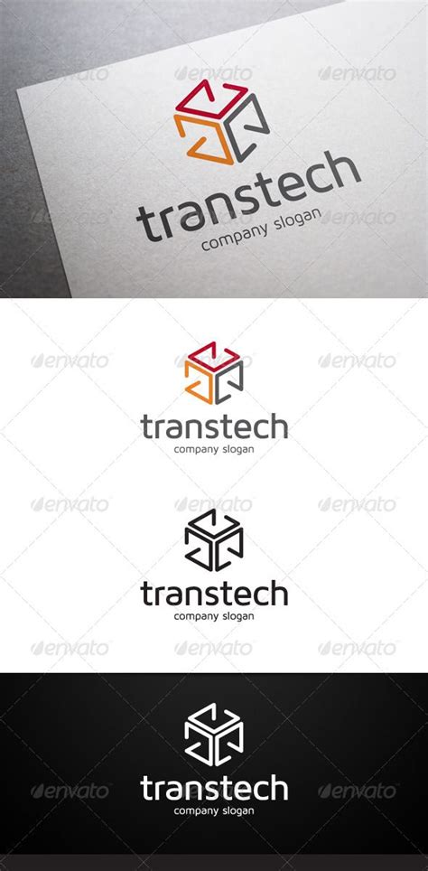 Transtech Logo Logo Logo Templates Logo Design Template