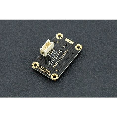 Gravity I2c Oled 2864 Display 096 Oled Display Kamami On Line Store