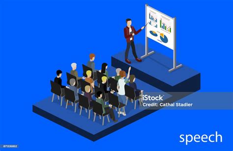아이소메트릭 3d 벡터 일러스트 레이 션 개념 회의 비즈니스 회의 3차원 형태에 대한 스톡 벡터 아트 및 기타 이미지 3차원 형태 개념 금융 Istock