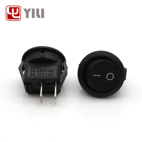 Kcd11 Round On Off 2pin Rocker Switches
