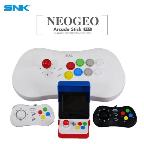 snk neogeo asp游戏机复古怀旧街机摇杆手柄家用便携双人拳皇主机 虎窝淘