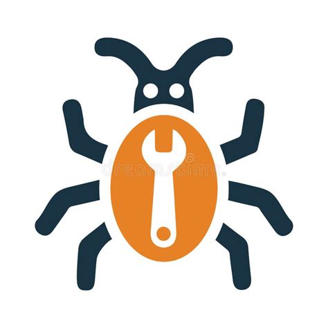 Bug Fix Malware Repair Virus Icon Editable Vector Graphics Stock Vector Illustration Of