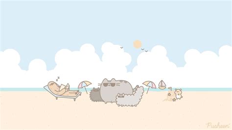 Descargar Fondos De Aumentatu Productividad Con Pusheen En Tu Pc