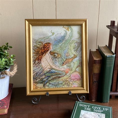 Mermaid Art Nouveau