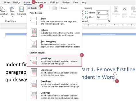 How to remove header or footer from specific page in Word?