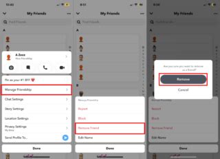 How To Remove Best Friends On Snapchat