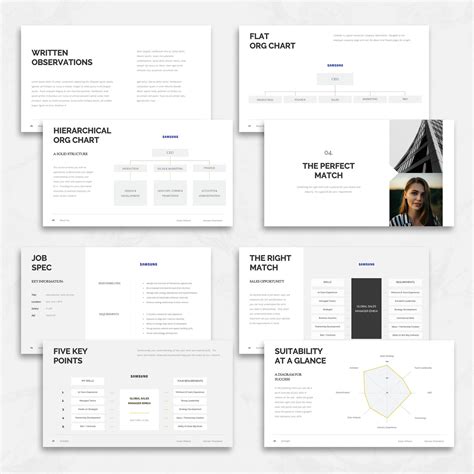 Presentation Template For Powerpoint 10 Minute Job Interview
