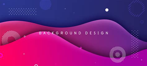 추상 보라색 그라데이션 유체 웨이브 배경과 기하학적 모양 현대 미래지향적 배경 방문 페이지 책 표지 브로셔 전단지 잡지 모든
