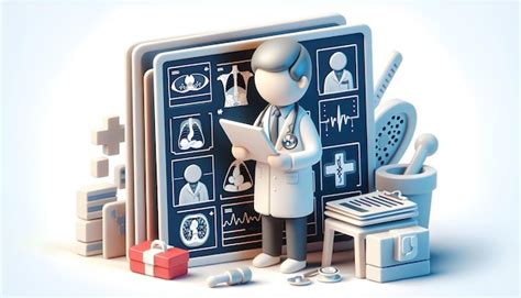 Professional Radiologists Engaged In 3d Diagnostic Imaging