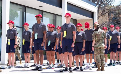 Cadet Candidates Arrive For Prep School In Processing • United States