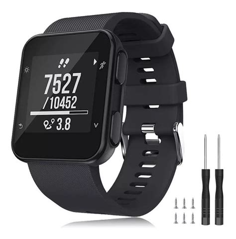 Pulseira Para Relogio Garmin Forerunner Preta Mebuscar Brasil