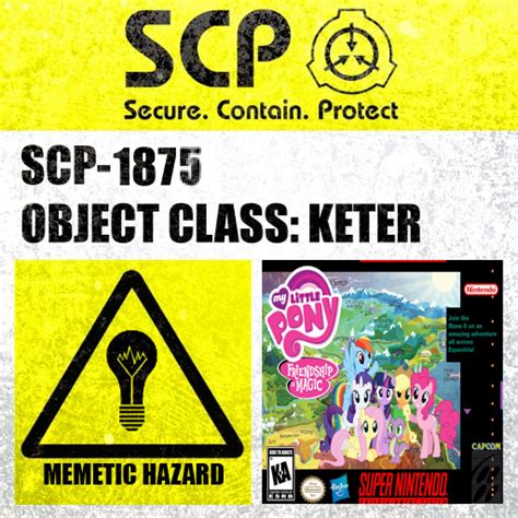 Scp 1875 Scp Containment Is Magic Wiki Fandom