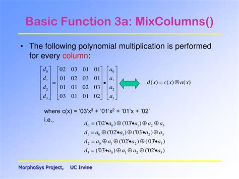 ppt mapping the aes algorithm to morphosys architecture powerpoint