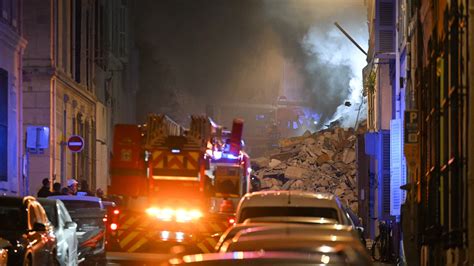Explosion Dans Un Immeuble Dhabitation à Marseille Au Moins Deux Blessés