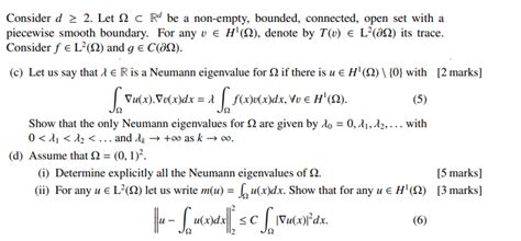 consider d 2 let 2 c rd be a non empty bounded