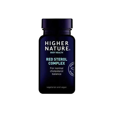 Higher Nature Red Sterol Complex Tablets 90 Limassol Pharmacy