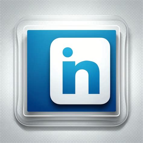 Professional Linkedin Logo For Social Media Branding Premium Ai