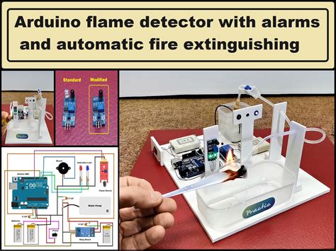Arduino Flame Detector With Alarms Details Hackaday Io