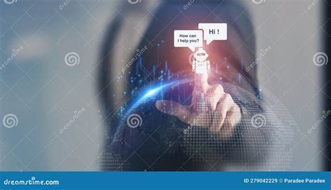 Chatting Robot Chatbot Icon Cartoon Vector 186418669