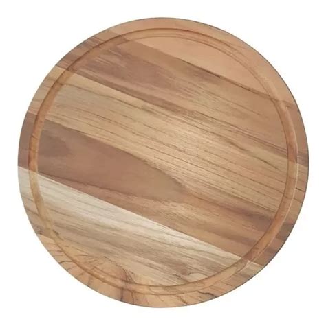 Plato Tabla Madera Para Asado Barbacoa Cm Pf Cuotas sin interés