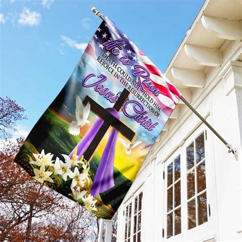 The Resurrection Of Jesus Christ Easter Flag Flagwix