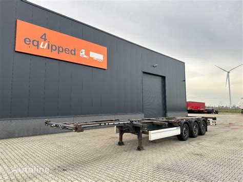 40ft Hc Discbrakes Adr Empty Weight 5 210kg Container Chassis Semi