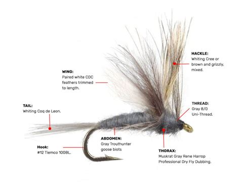 Cdc Adams Dry Fly