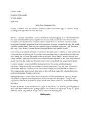 SCI Week Five Assignment One Docx Charles Sluder Matthew D Alessandro SCI