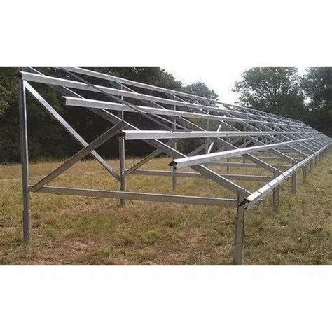 Essar Steels Gi Aluminium Module Mounting Structure At ₹ 5 Watt In Aligarh