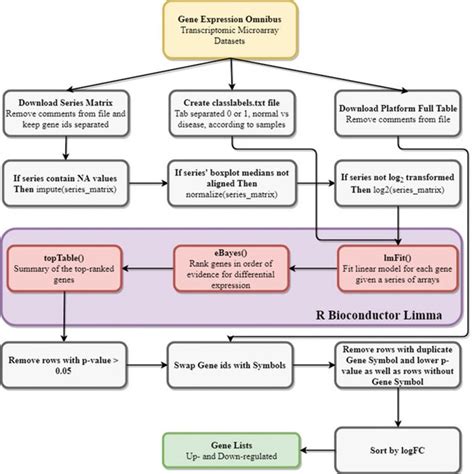 Microarray Data Analysis Algorithm Download Scientific Diagram