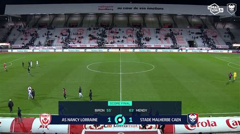 J23 Ligue 2 Bkt Le Résumé Vidéo De As Nancy 1 1 Smcaen
