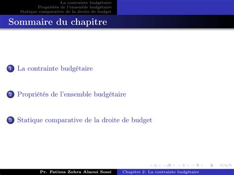 SOLUTION Chapitre La Contrainte Budg Tairef Studypool