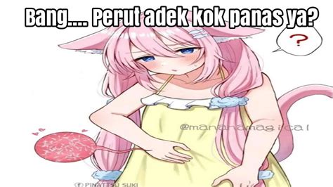 Meme Ngakak Sampe Adek Kepanansan Youtube