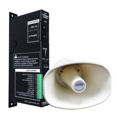CyberData SIP Enabled Paging Amplifier 011324 VoIP Supply