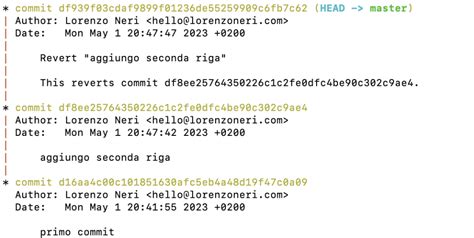 git reset vs git revert quale usare