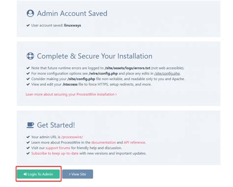 How To Install ProcessWire CMS On Ubuntu 20 04 VITUX