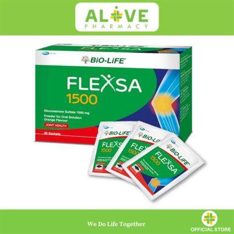Bio Life Flexsa 1500mg Glucosamine 30s X 2 Lazada