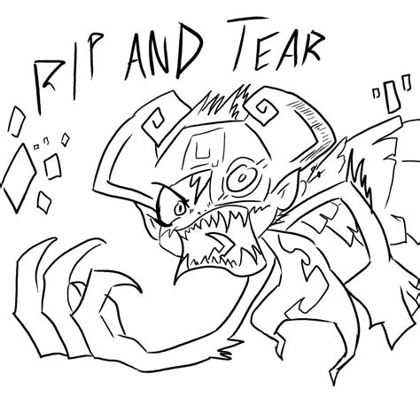 Midna Rip And Tear By Da Fuze On Deviantart